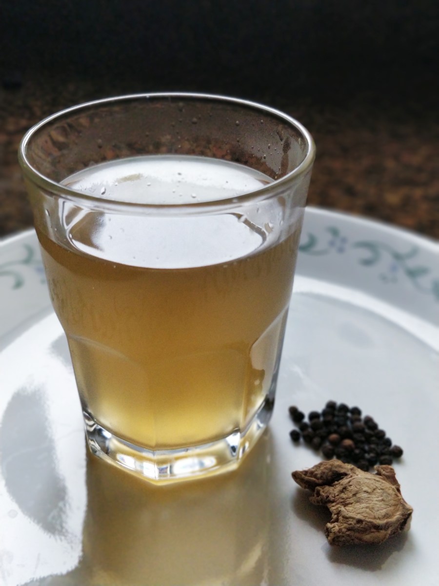 Chukkum Kurumulaku vellam (Black pepper & dried ginger tonic) – Ginger ...